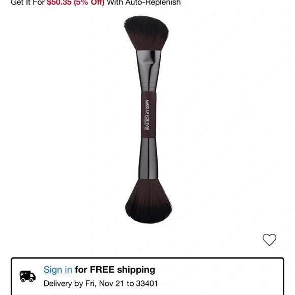 makeup forever foundation brush